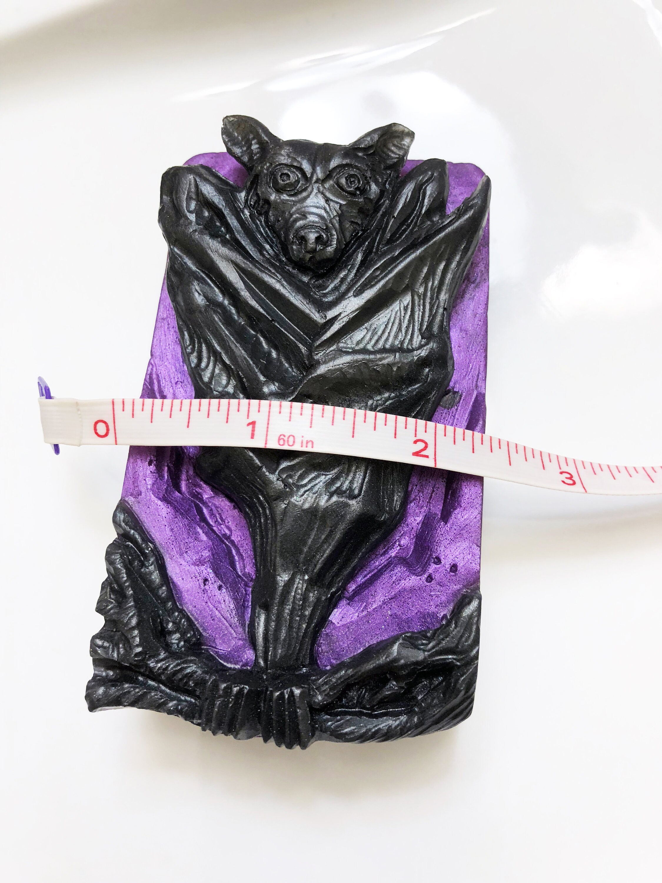 Bat Soap Black Bat Halloween Soap Black Soap Halloween | Etsy