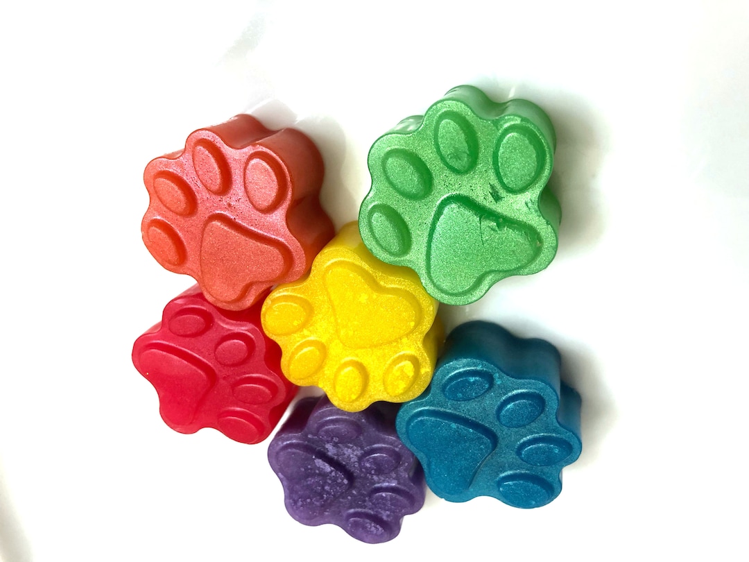 Mini Paw Print Soap, 8 Pieces, Party Favors, Gifts for Dog Lovers ...