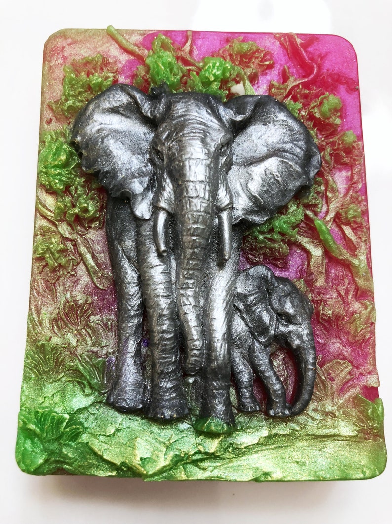 Elephant Soap Safari Soap Handmade Soap Bar Soap Vegan - Etsy
