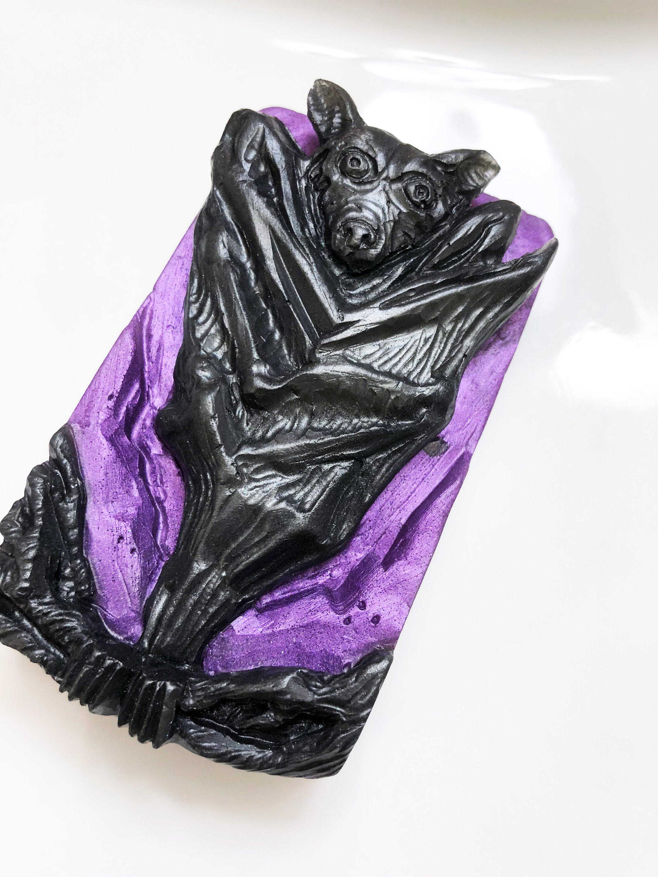 Bat Soap, Black Bat, Halloween Soap, Black Soap, Halloween Decor ...