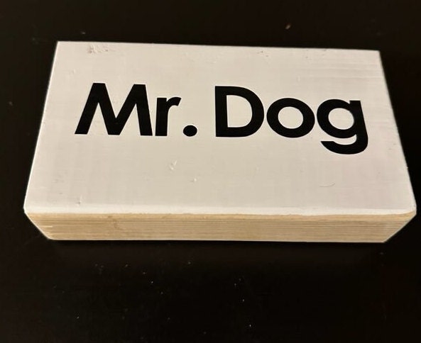 Mr. Dog Home Decor Decoration - Etsy
