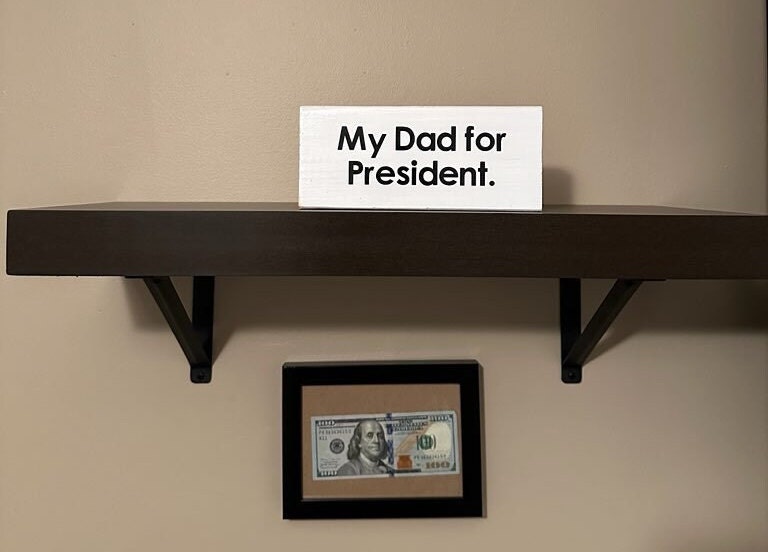 My Dad for President Home Decor Father's Day Gift - Etsy