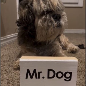 Mr. Dog Home Decor Decoration - Etsy