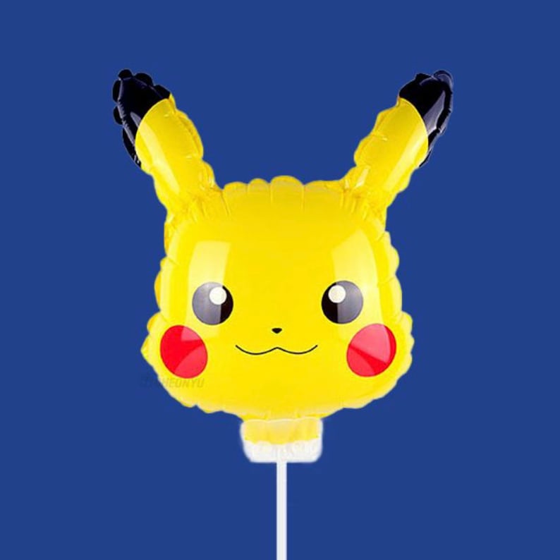 Pokemon Balloon for Pokemon Party Supplies for Kids Pikachu Stick ...
