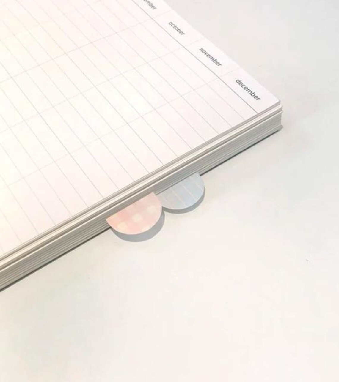 Pastel Rounded Sticky Note Set - Suatelier Design Aesthetic Sticky Memo ...