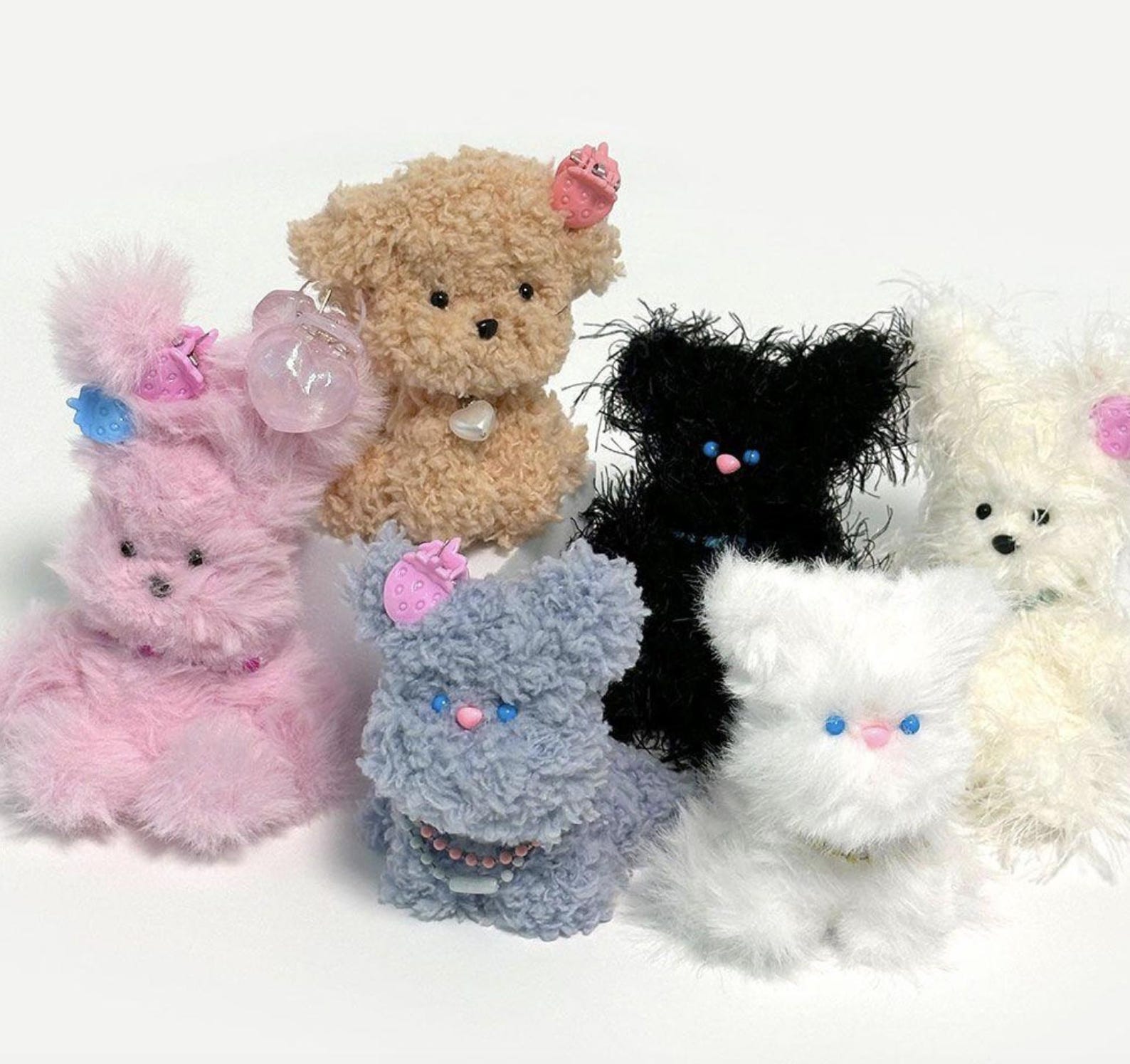 DIY Moru Doll Kit // Pipe Cleaner Keychain Craft Kit / DIY Pipe Cleaner ...
