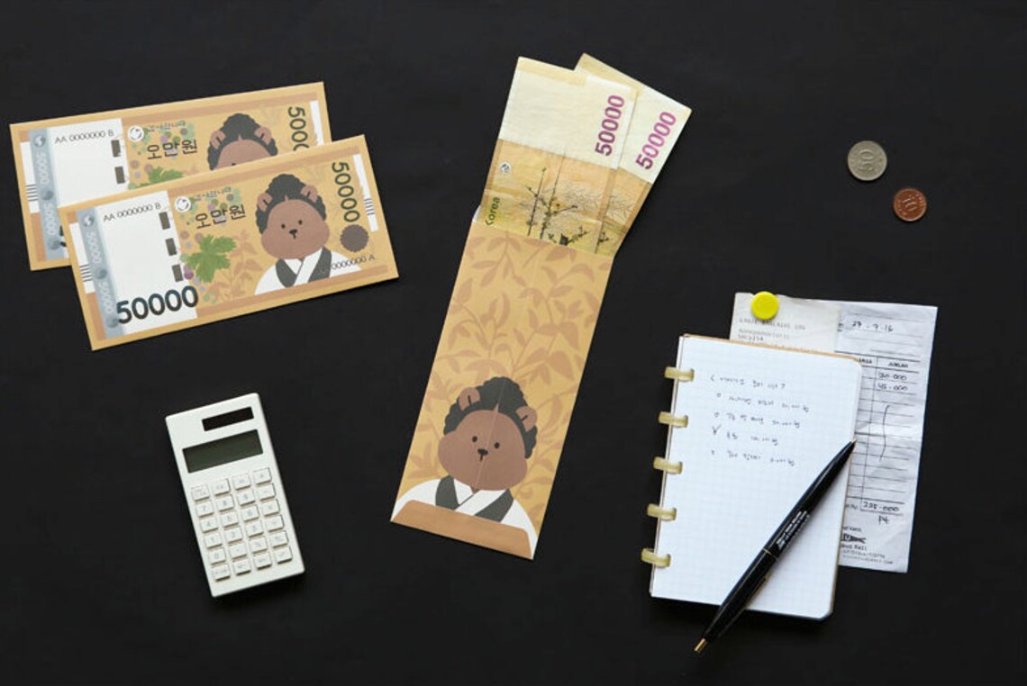 Cute Money Envelopes / Korean New Years Money Envelopes for Lunar New ...