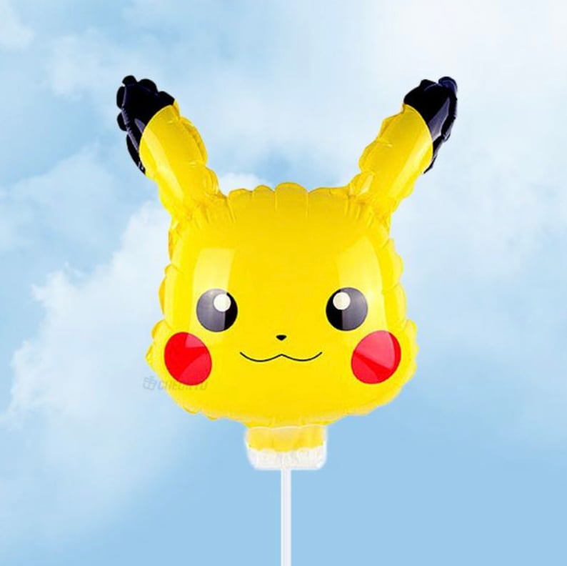 Pokemon Balloon for Pokemon Party Supplies for Kids Pikachu Stick ...