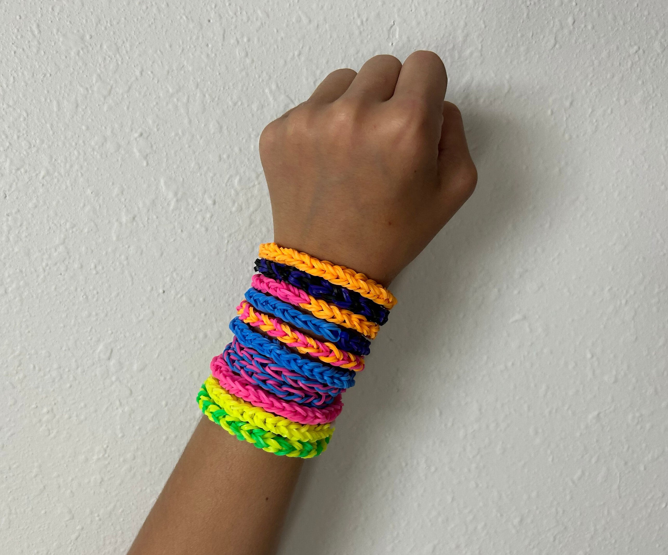 Custom Rubber Band Friendship Bracelets - Etsy