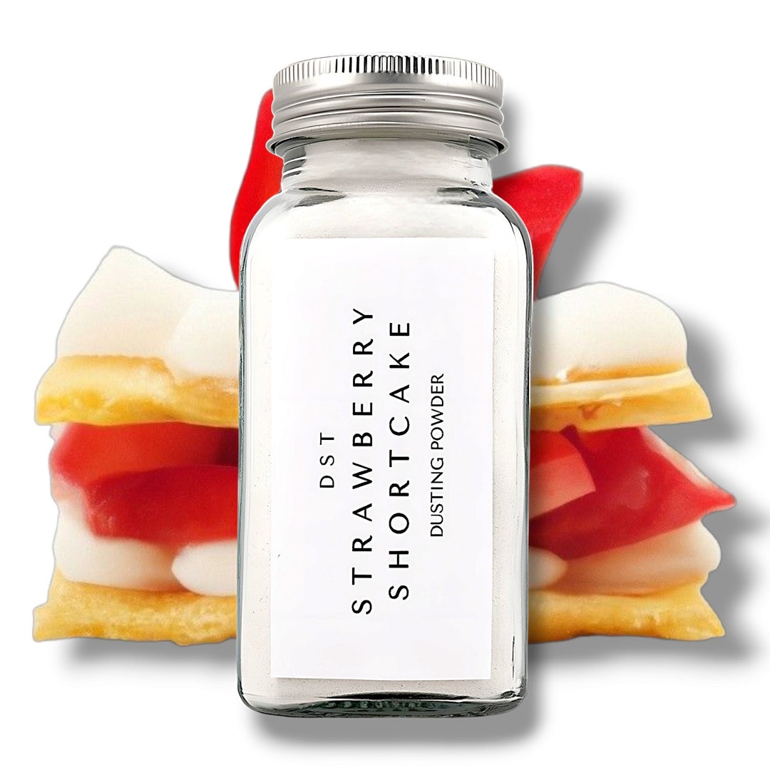 Strawberry Shortcake Body Powder in Glass - Etsy