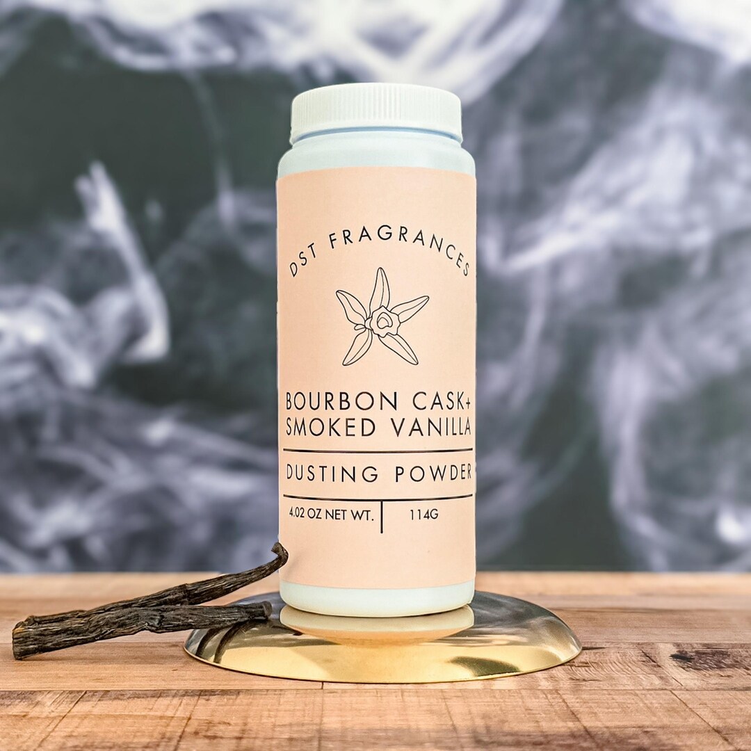 Bourbon Cask + Smoked Vanilla Body Powder - Etsy