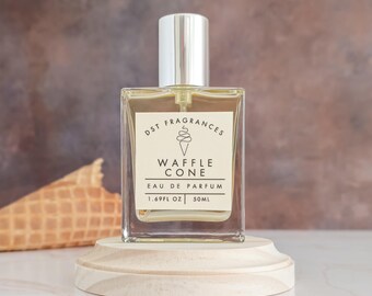 Waffle Cone Perfume | Gourmand, Dessert | Organic| Perfume Oil - Etsy