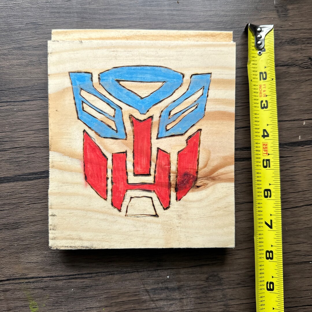 Transformers Autobots Wood Burning - Etsy