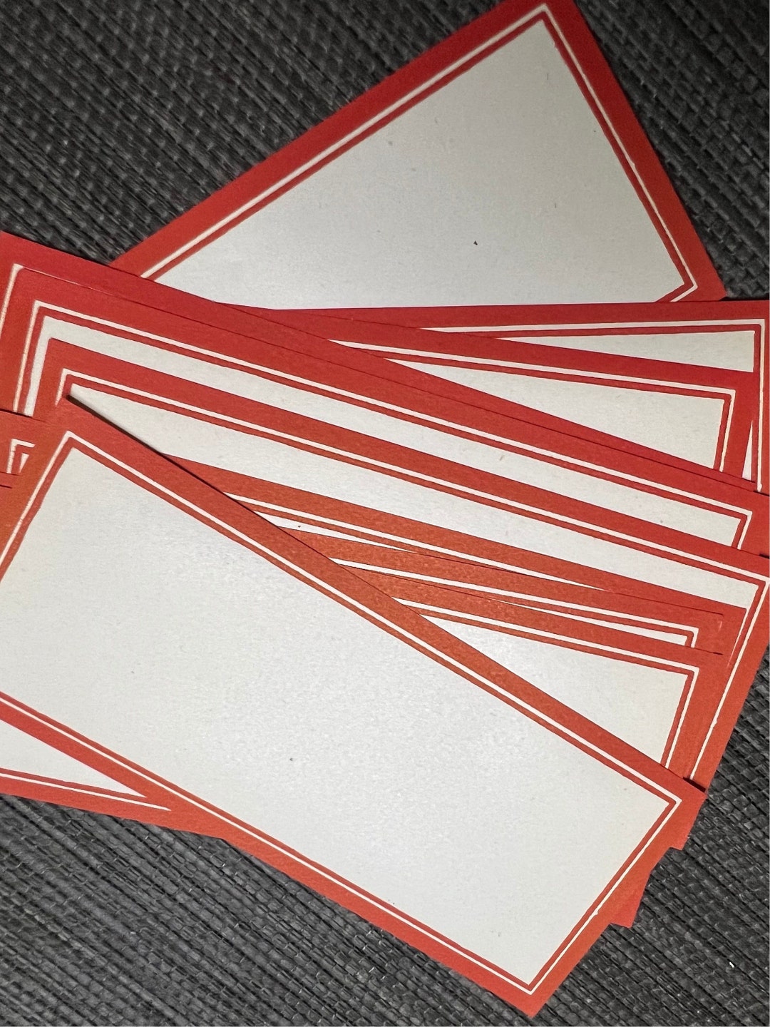 10 Old Authentic Dennison Gummed Labels 4 5/8 X 2 Inches No. 2003 ...