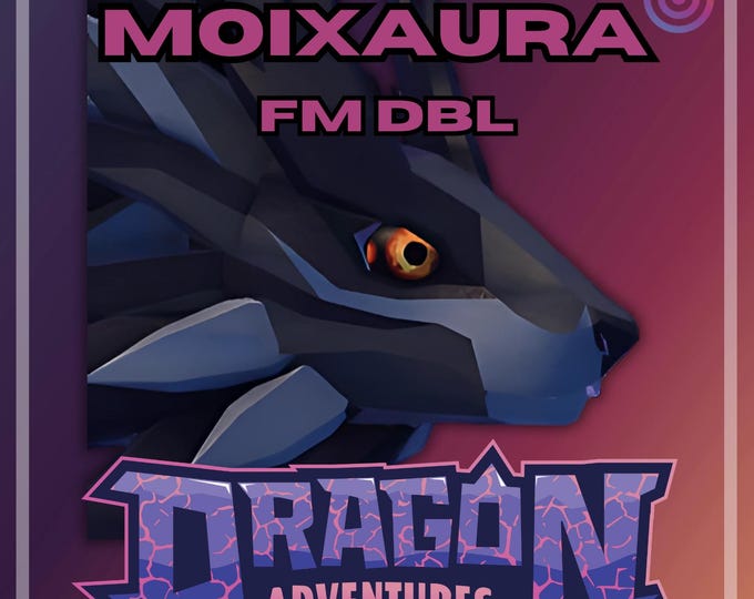 Moixaura | FM DBL | Dragon Adventures | Roblox - Etsy