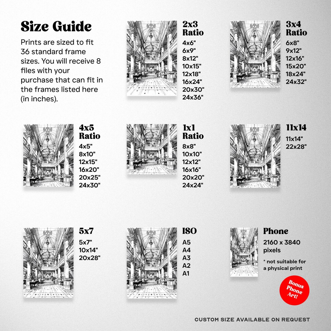 Hotel Lobby PRINTABLE Download Interior Design Decor Architecture Print ...