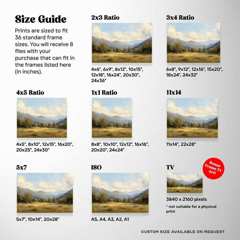 Mountain Valley PRINTABLE Download Landscape Decor Landscapes Print ...