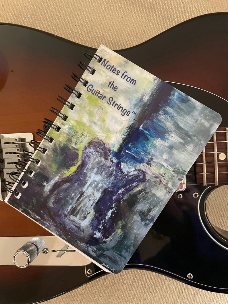 Notebook - Telecaster GUITAR - "notes From the Guitar Strings" - Music ...