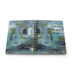 Notebook - Acoustic GUITAR - "notes From the Guitar Strings" - Music ...