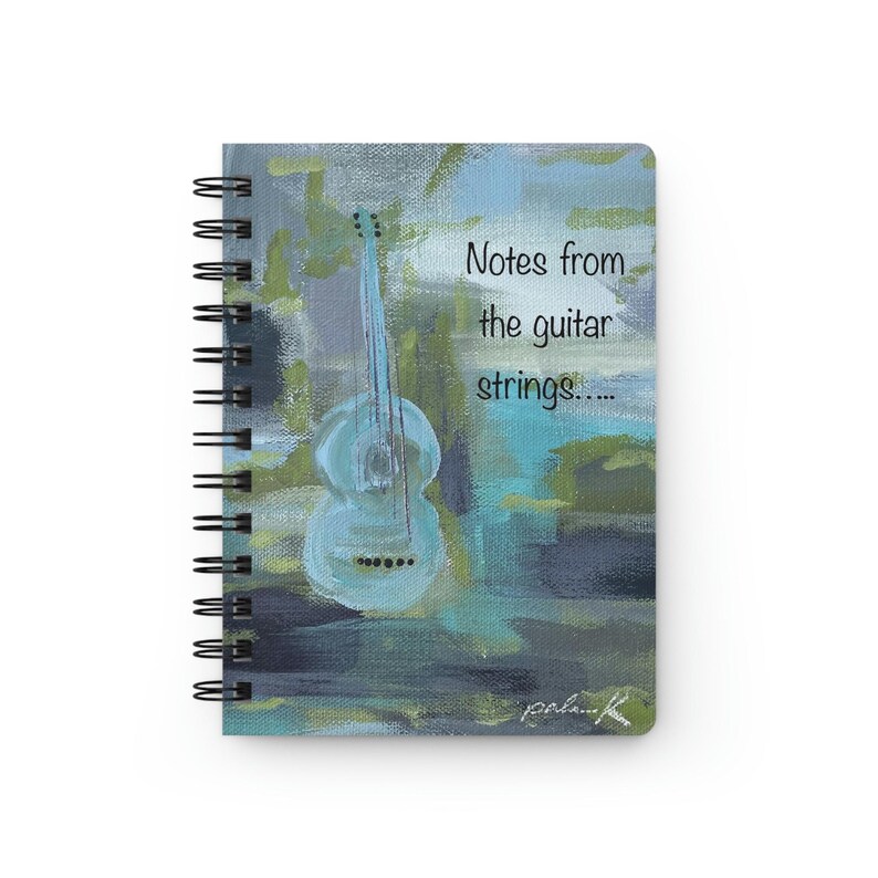 Notebook - Acoustic GUITAR - "notes From the Guitar Strings" - Music ...