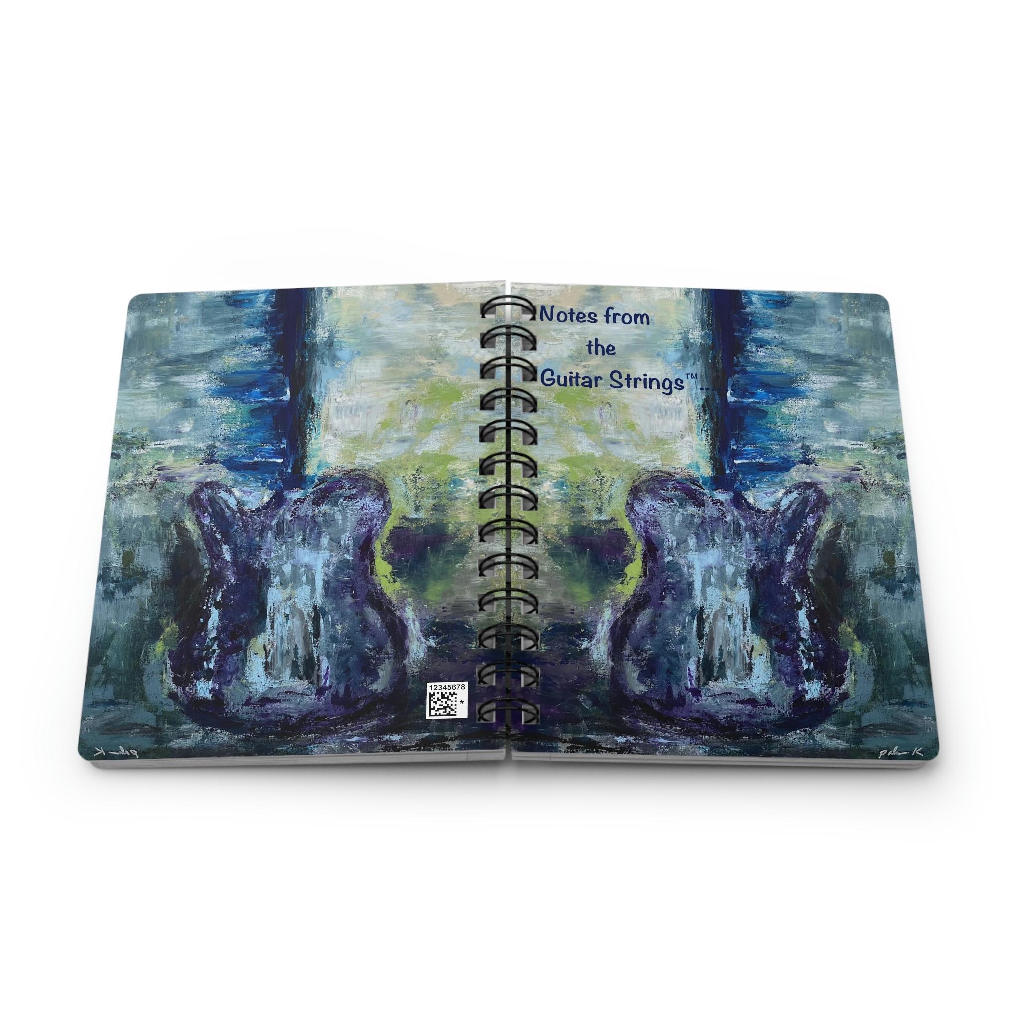 Telecaster Guitar Notebook: Abstract Art Journal, Music Gift - Etsy