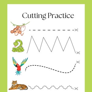 Cutting Practice for Early Learners! - Etsy