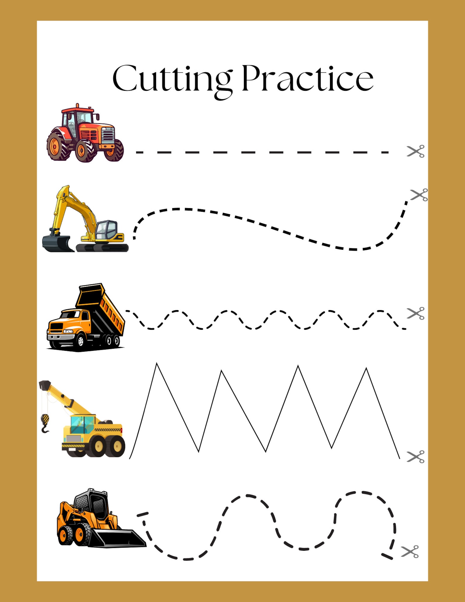 Cutting Practice for Early Learners! - Etsy