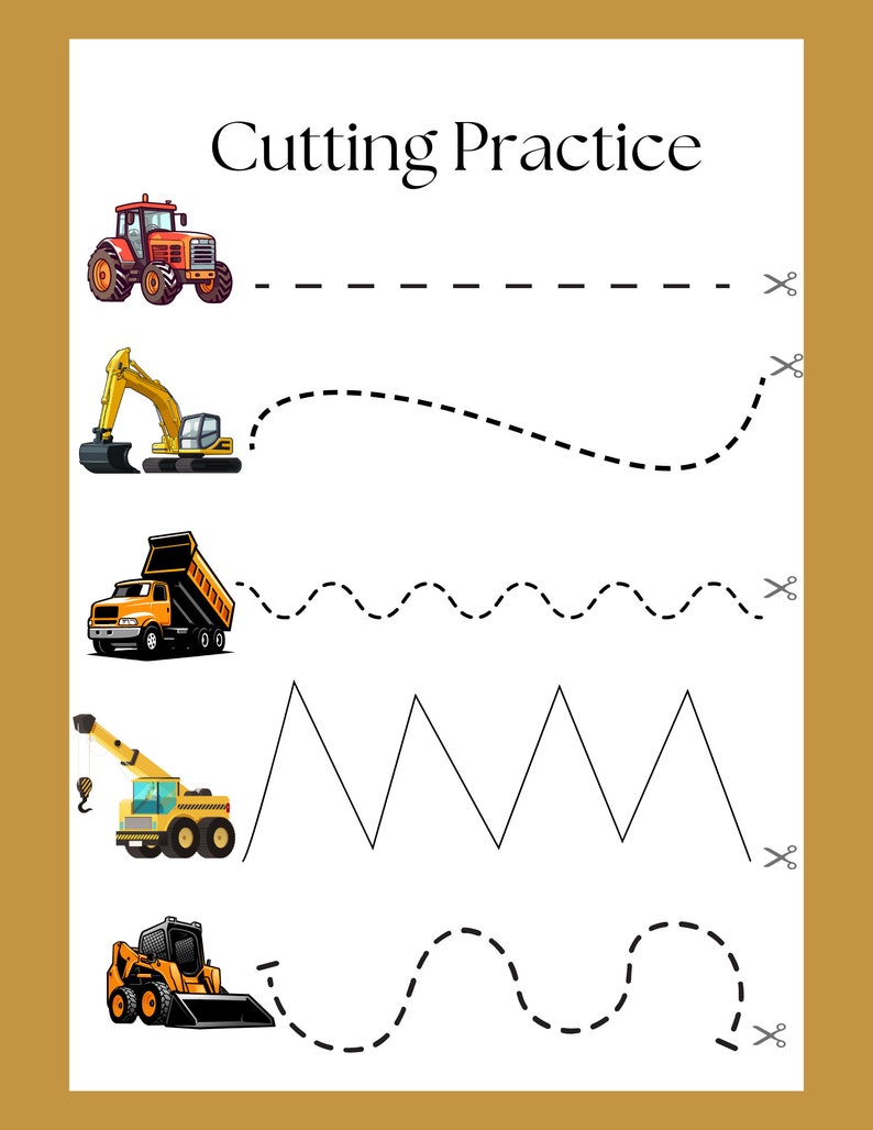 Cutting Practice for Early Learners! - Etsy