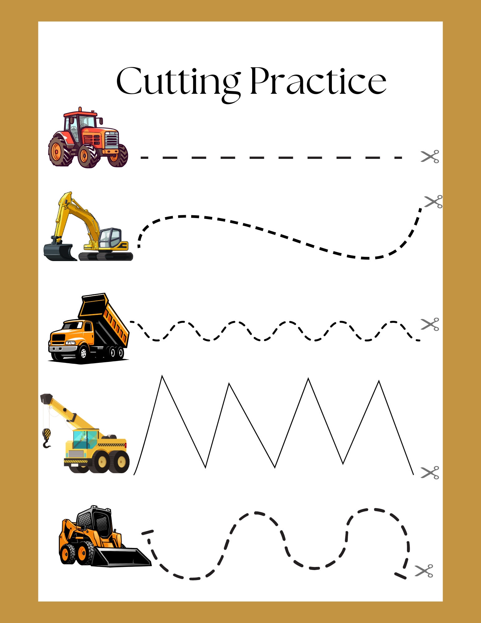 Cutting Practice for Early Learners! - Etsy