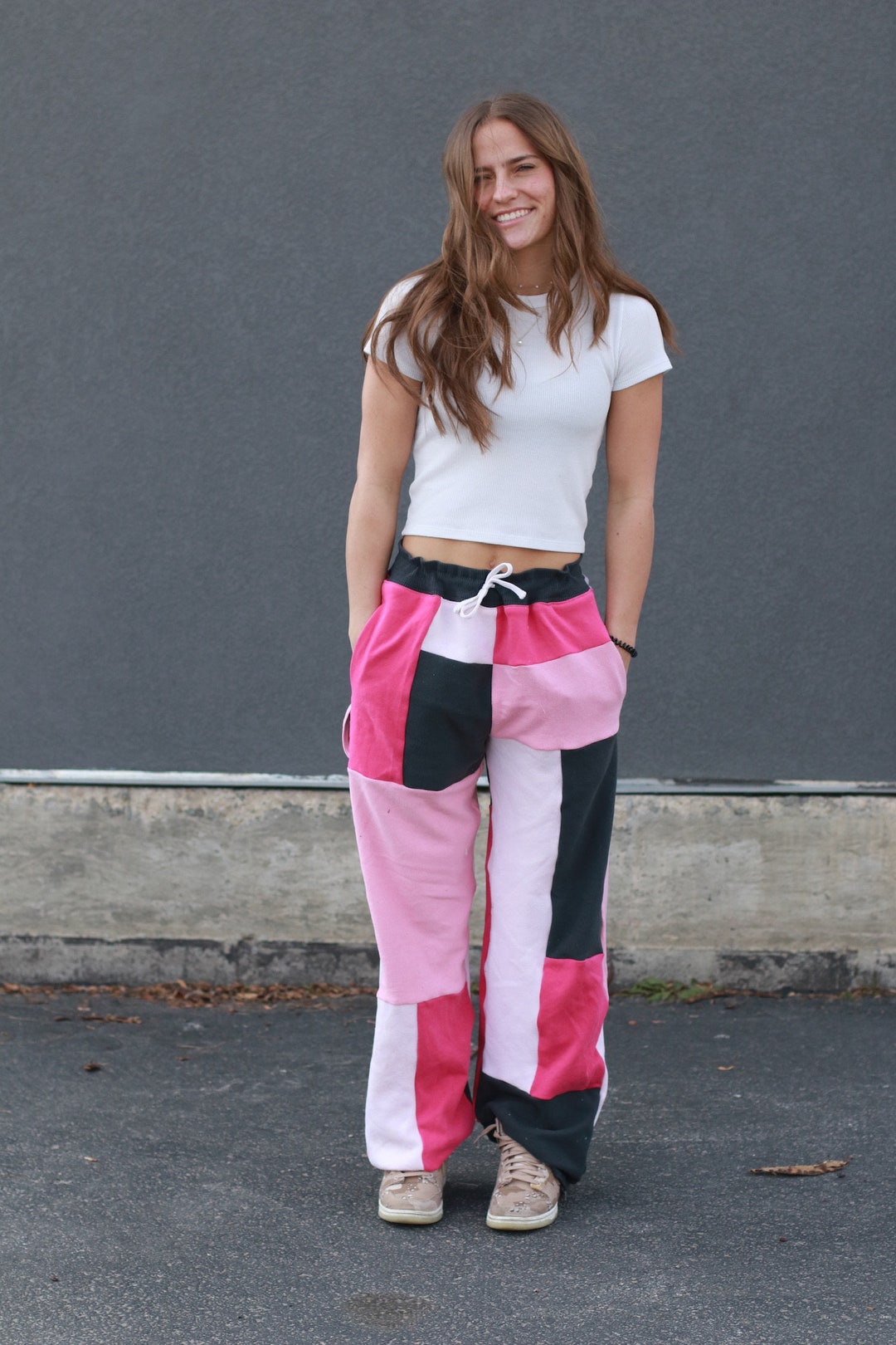 Barbie Sweatpants. Pinks, and Grey - Etsy