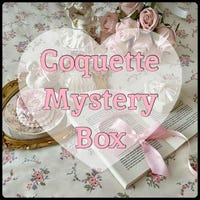 Vintage Coquette Mystery Box • Girly Trinket & Accessories • Pink and ...