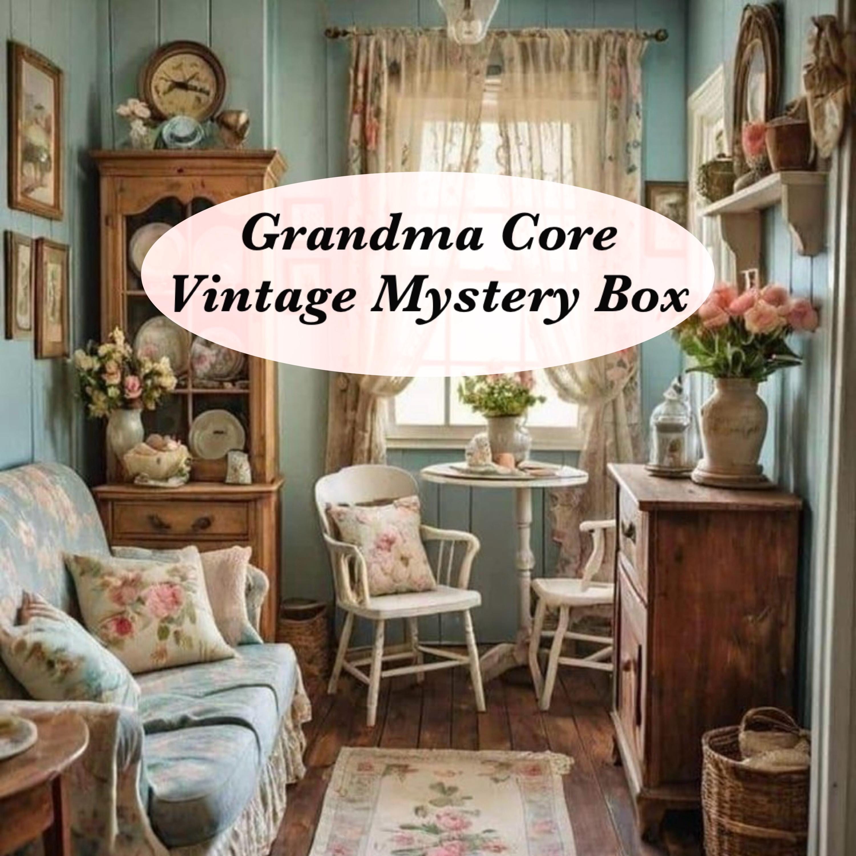 Set of Vintage Grandma Core Home Decor and Trinkets • Genuine Vintage ...