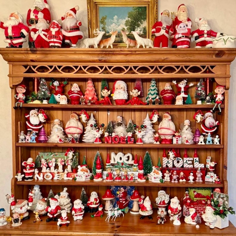 Vintage Christmas Decor • Vintage Holliday Ornaments • 50’s, 60’s, 70’s ...