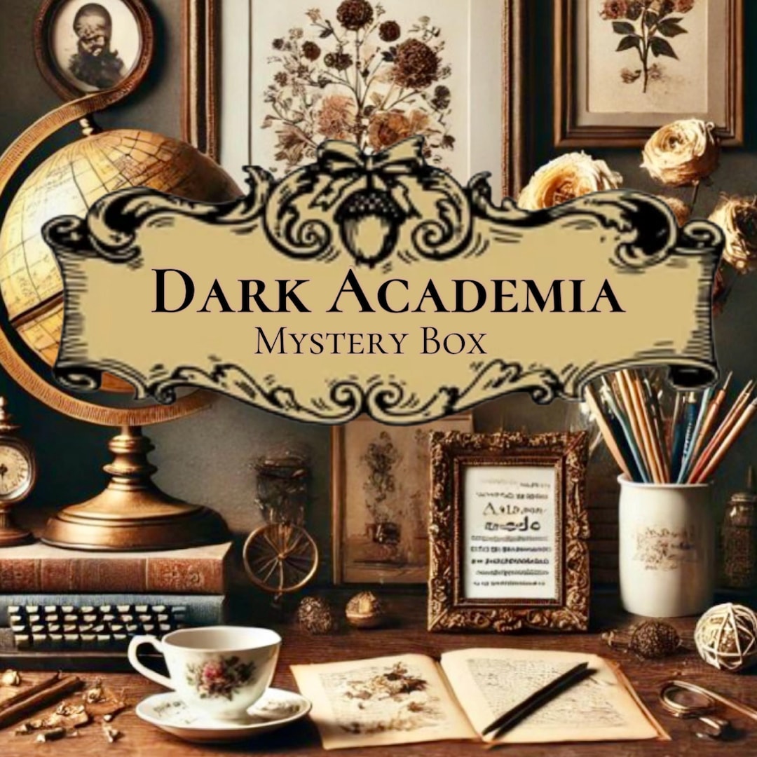 Dark Academia Home Décor & Trinkets • Moody Literary Aesthetic • Girly ...