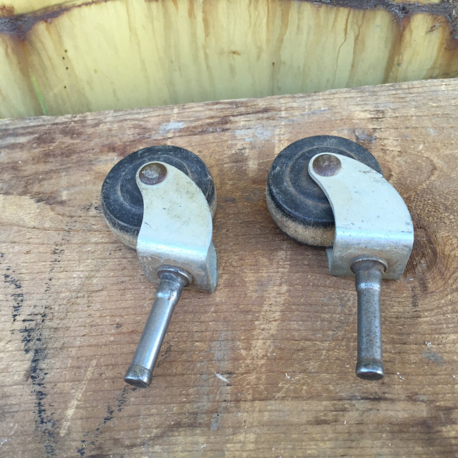 Wood Casters Wheels - Etsy