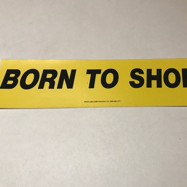 Vintage Bumper Stickers - Etsy