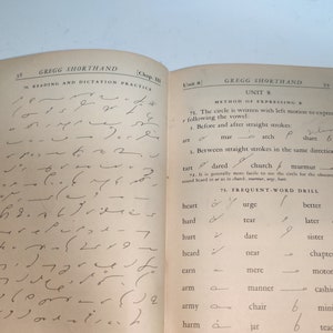 1929 Gregg Shorthand Dictionary Book - Etsy