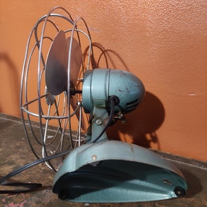 Vintage ZERO Desk Fan Works Rustic Industrial - Etsy