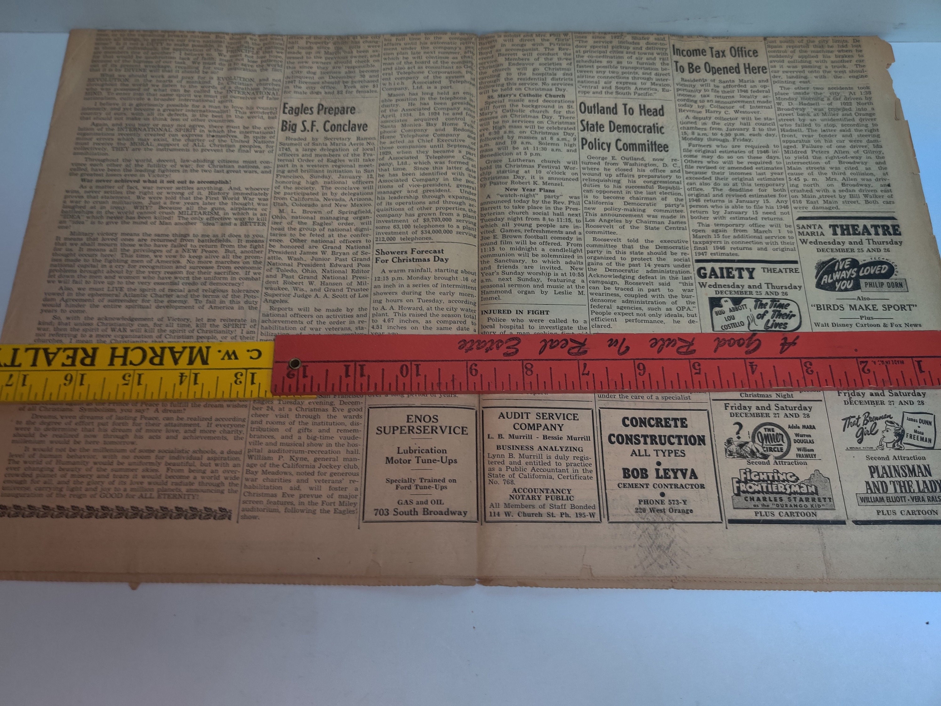Very Old News Papers Los Angeles and Santa Maria California | Etsy
