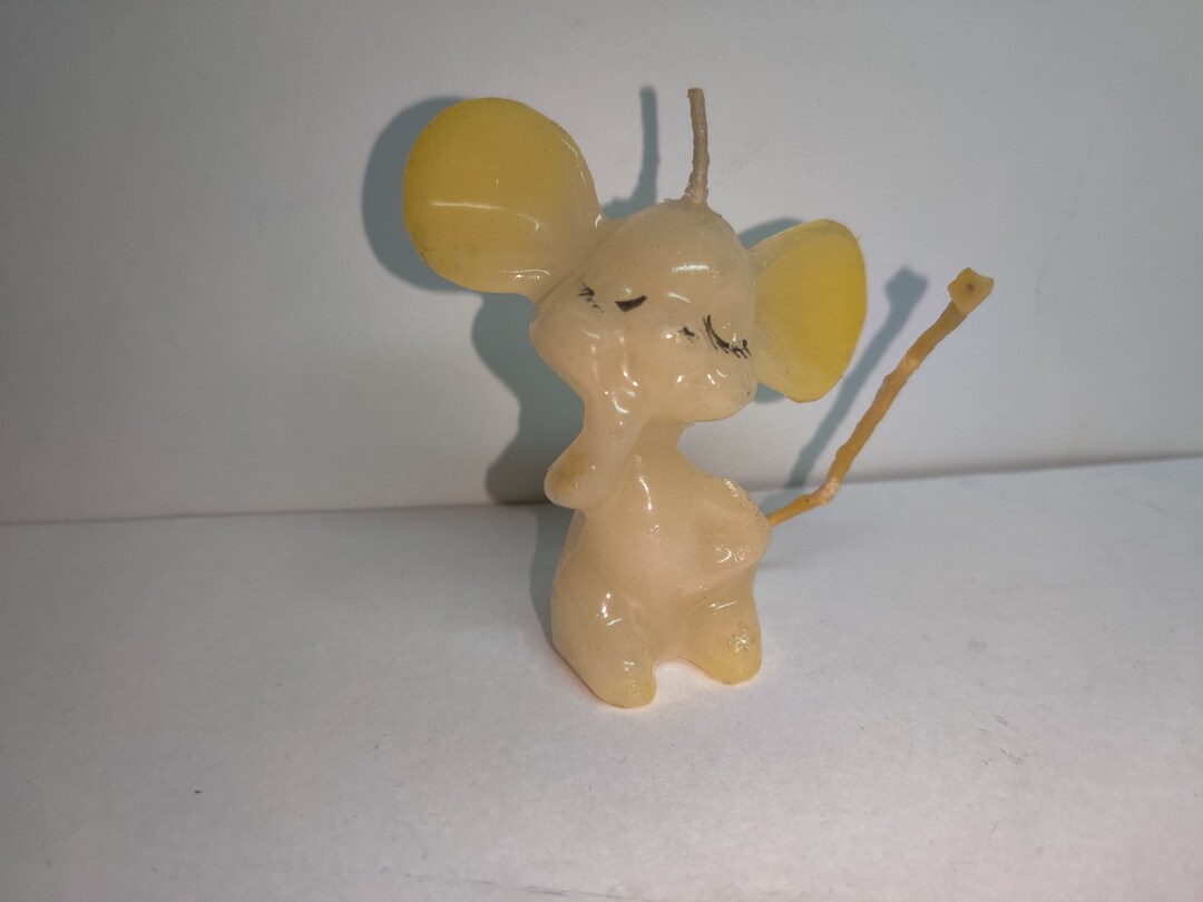 Vintage Wax Mouse Candle Mouse Free Shipping - Etsy