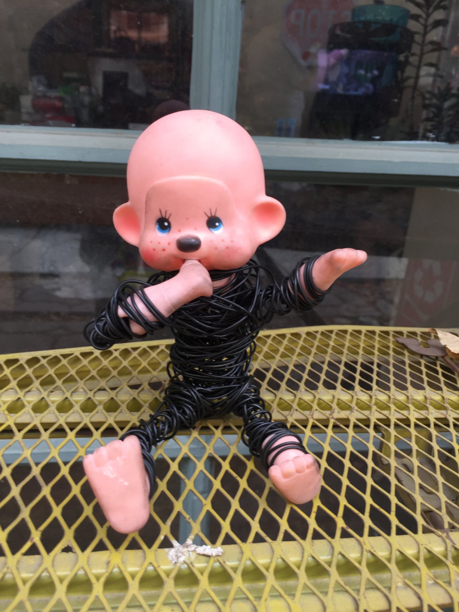 Vintage Monchhichi Doll Unique Art Steampunk - Etsy