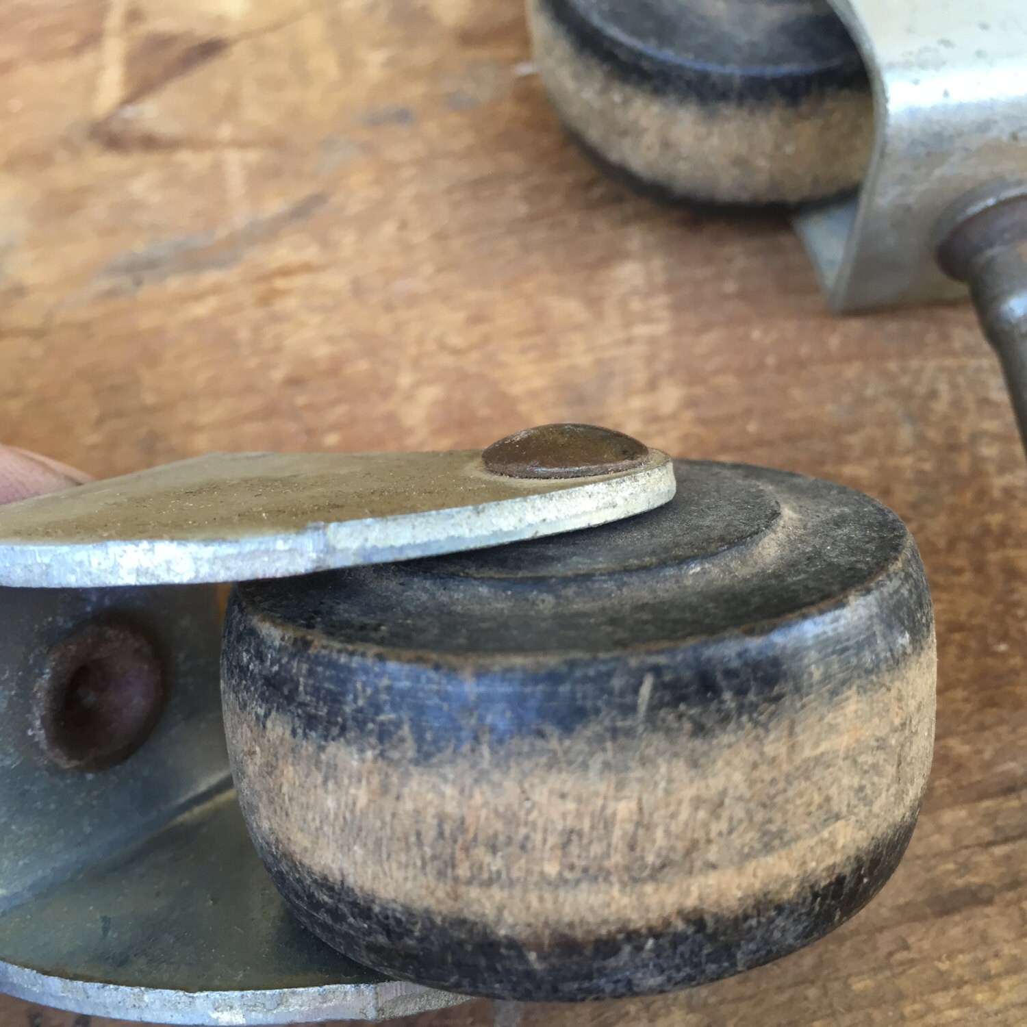 Wood Casters Wheels | Etsy