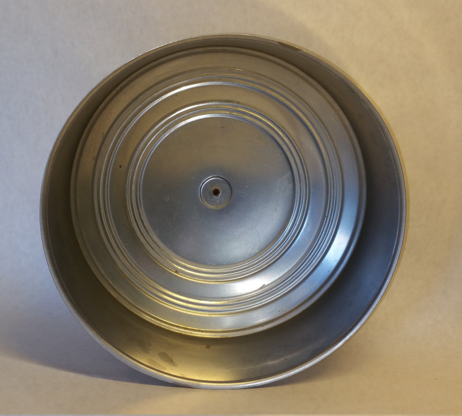 Vintage Chrome Cake Cover Free Shipping | Etsy