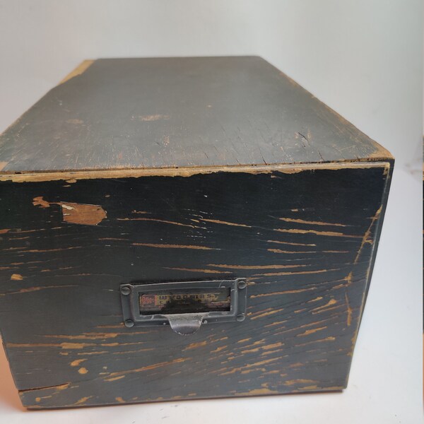 Antique Wood Box - Etsy