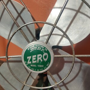 Vintage ZERO Desk Fan Works Rustic Industrial - Etsy