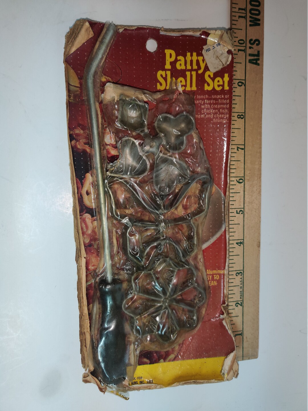 VINTAGE Patty Shell Set by Kitchen King Inc.1969 No. 110 New in Package ...