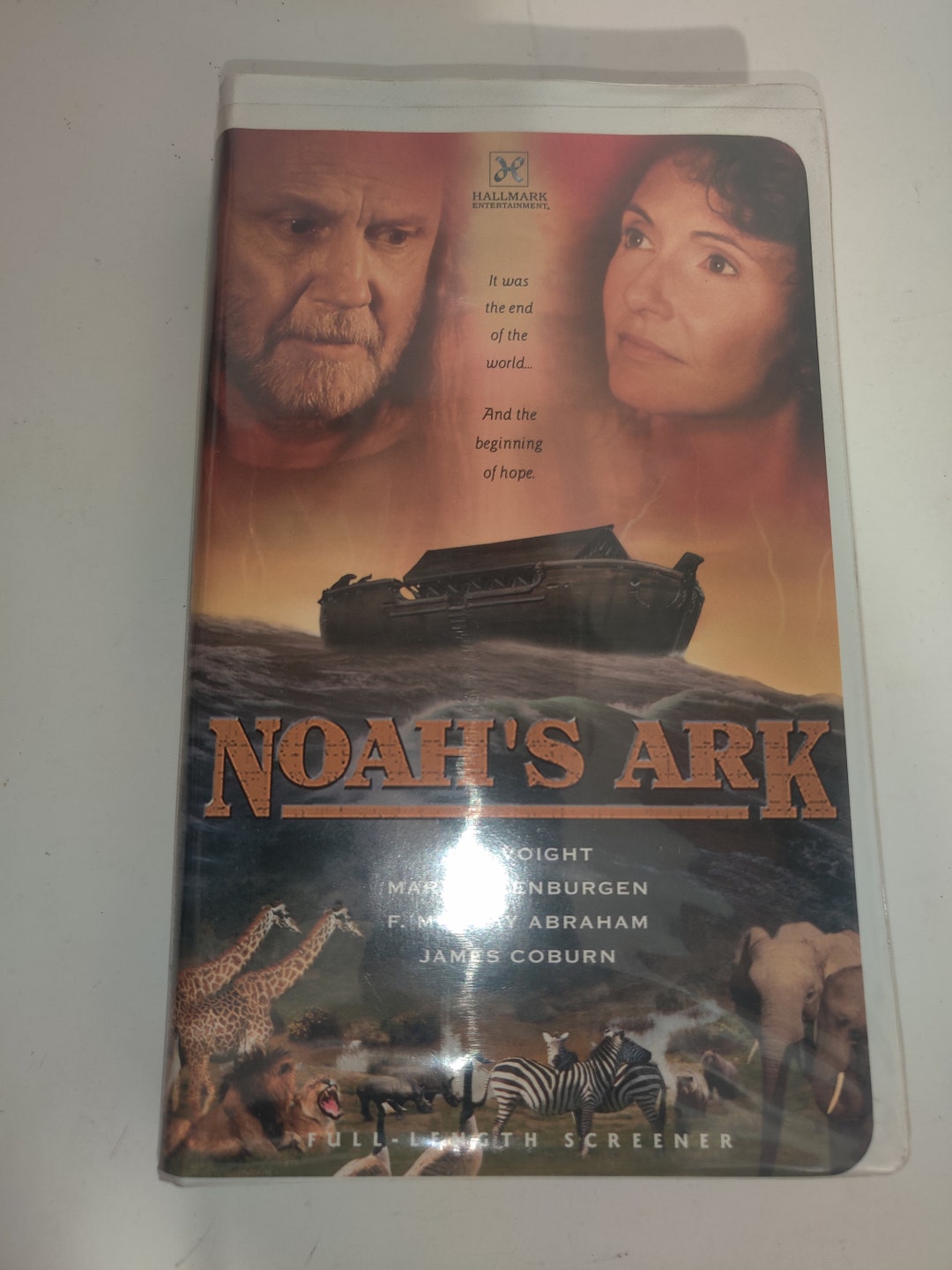 Hallmark Movie Noah's Ark Starring Jon Voight VHS Tape Clamshell Case Full Length Screener Copy ...