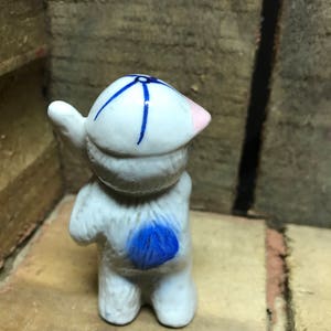 Vintage Ceramic Baseball Bear - Etsy