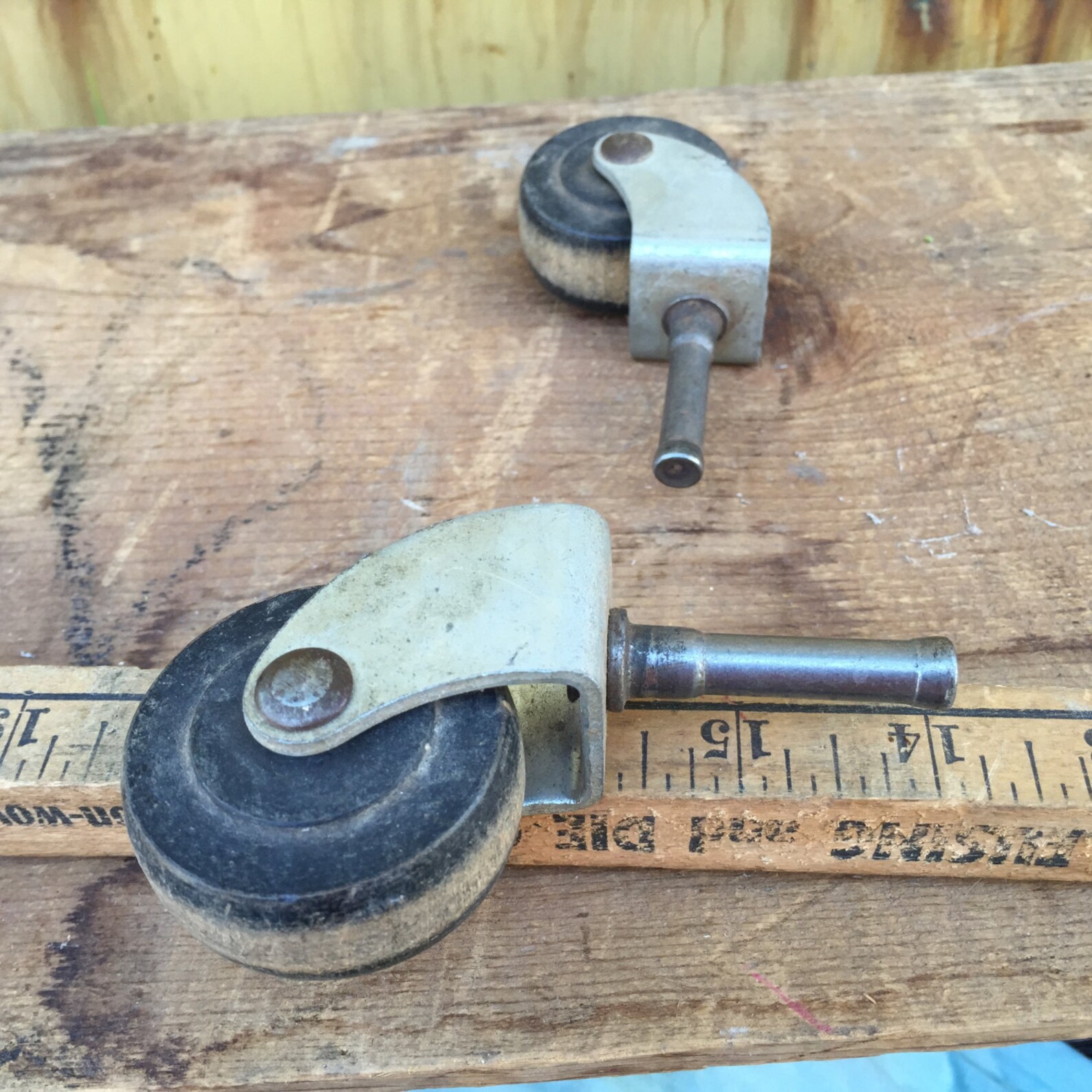 Wood Casters Wheels | Etsy