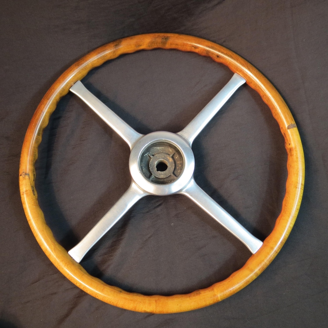Vintage Wood Steering Wheel 1920s? Buick, Oldsmobile, Chev, GM, Packard ...